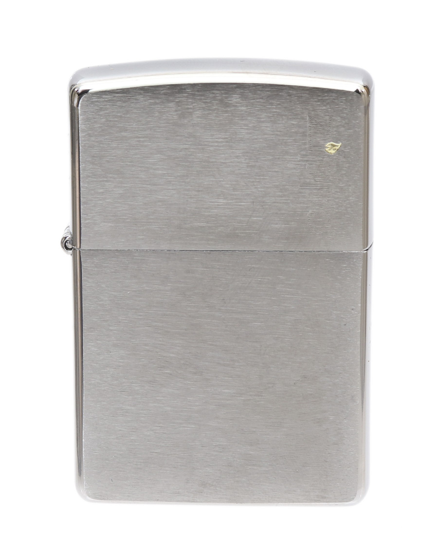 Tobacco Pipe Accessories: Lighters Zippo Brushed Chrome with Logo ...