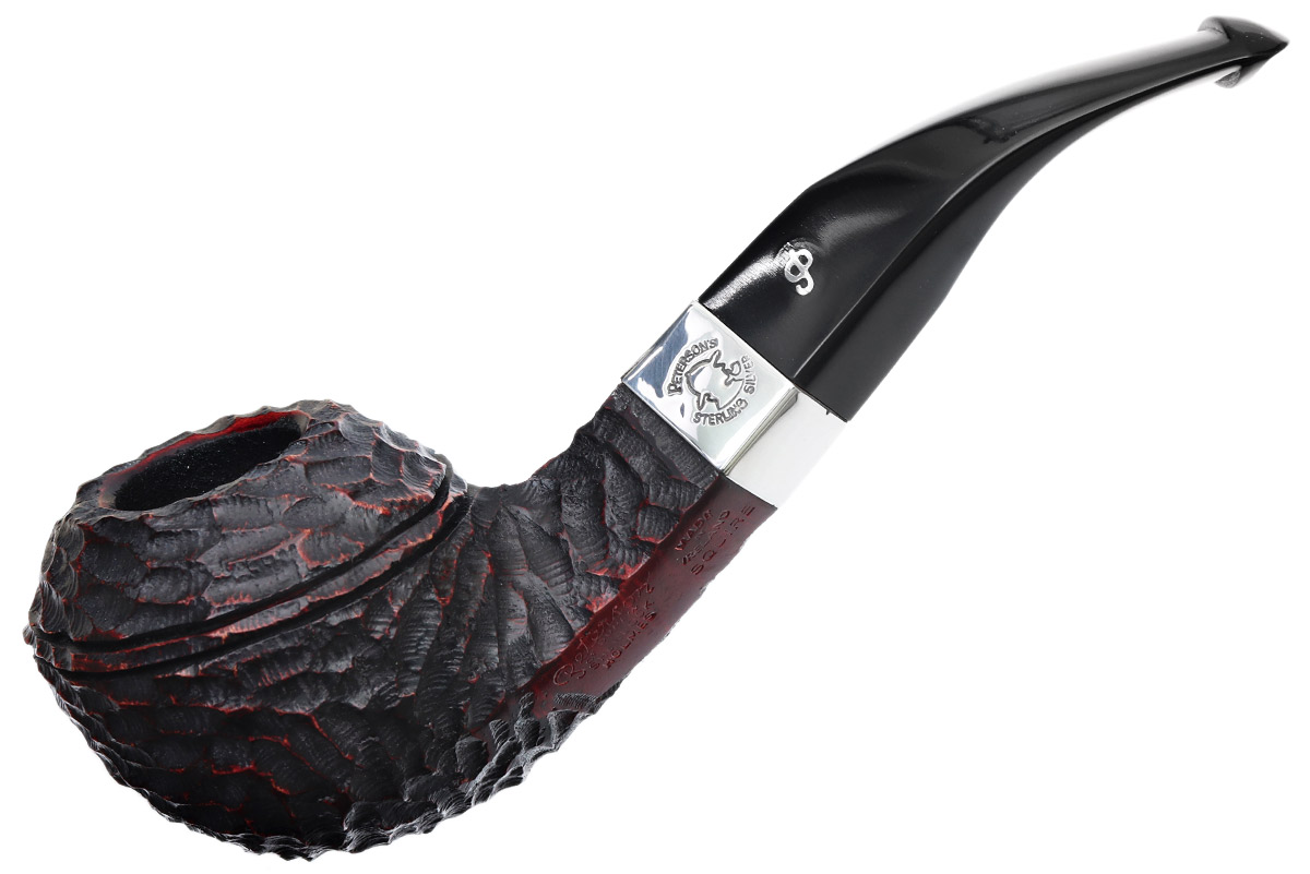 New Tobacco Pipes: Peterson Sherlock Holmes Rusticated Squire P-Lip ...
