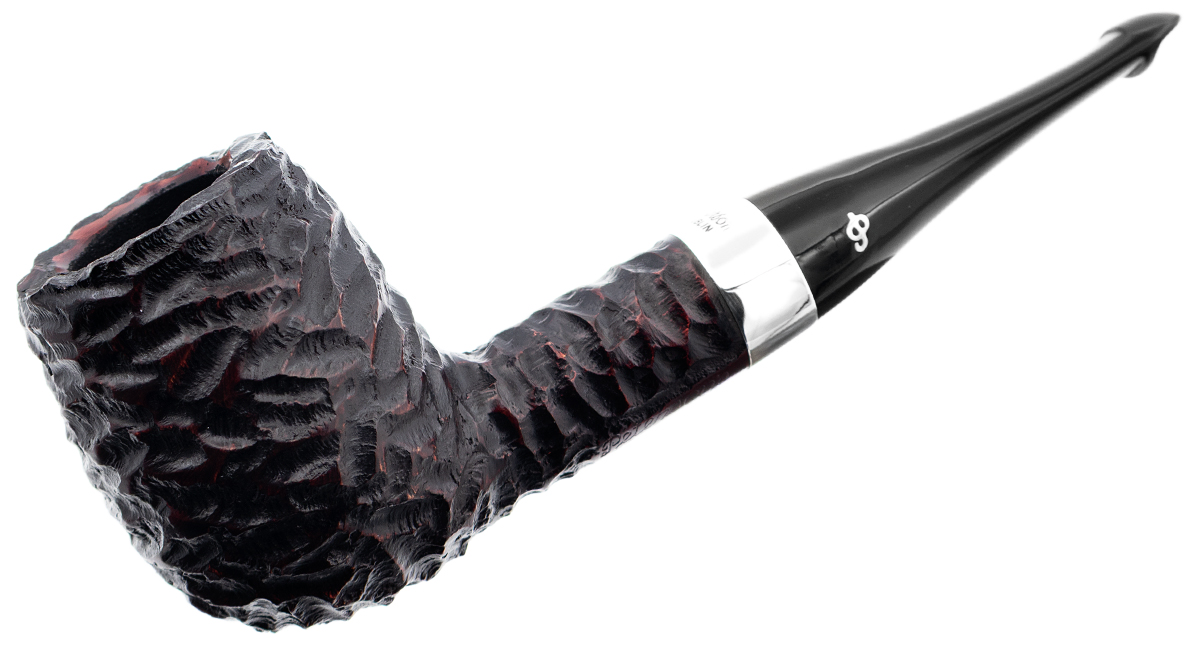New Tobacco Pipes: Peterson House Pipe Rusticated Billiard P-Lip (9mm ...