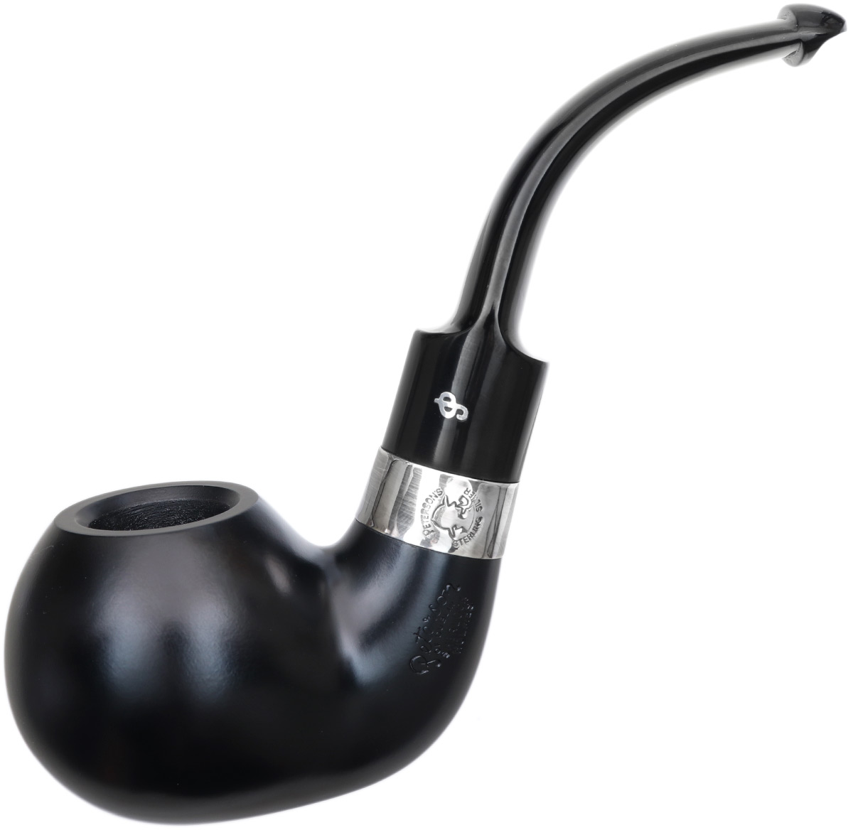 New Tobacco Pipes: Peterson Sherlock Holmes Ebony Lestrade P-Lip ...