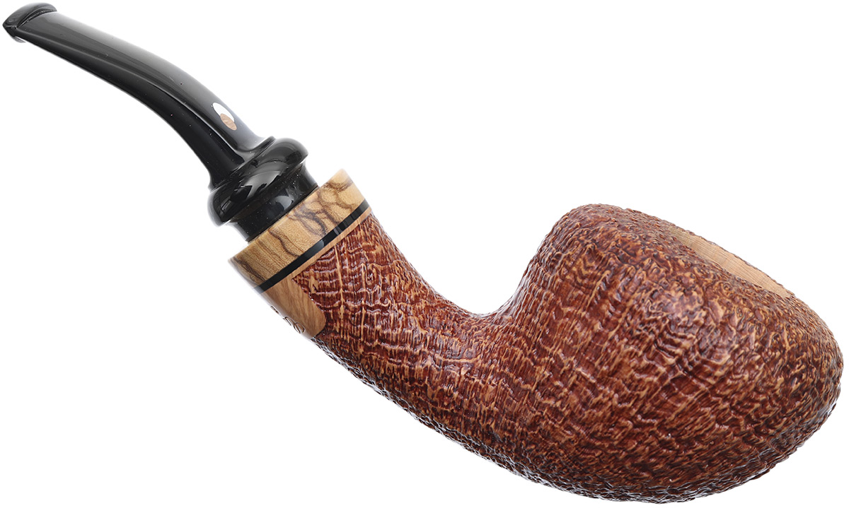 New Tobacco Pipes: Claudio Cavicchi Brown Sandblasted Acorn with ...