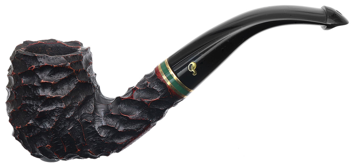 New Tobacco Pipes: Irish Seconds Rusticated Bent Billiard P-Lip (3 ...