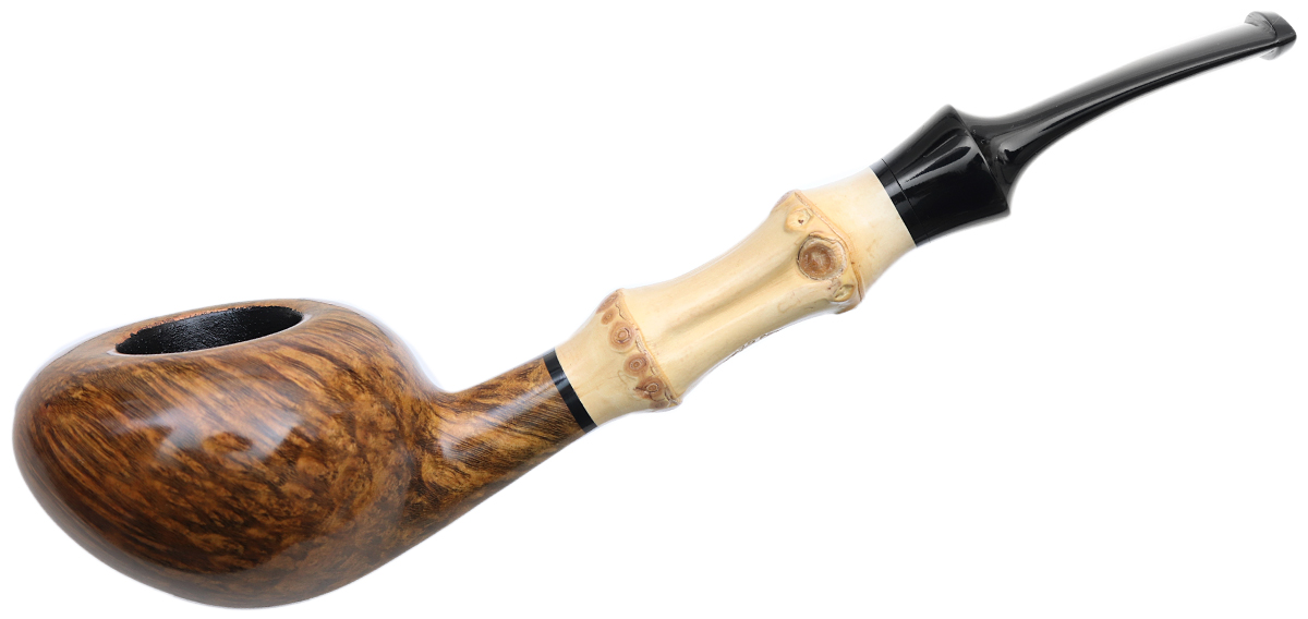 New Tobacco Pipes: G. Penzo Smooth Acorn with Bamboo (Flame) (A ...