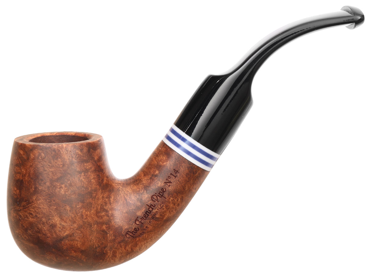 New Tobacco Pipes: The French Pipe Marinière Smooth (14) (6mm ...