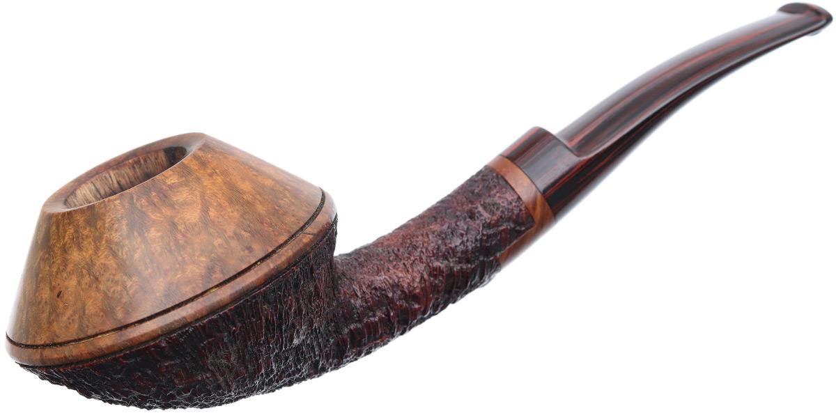 Estate Tobacco Pipes: American Estates Rad Davis Partially Sandblasted ...