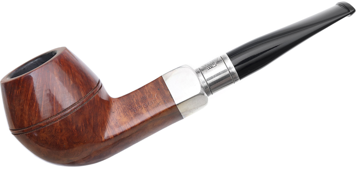 Estate Tobacco Pipes: Italian Estates Savinelli Spigot Sterling Natural ...