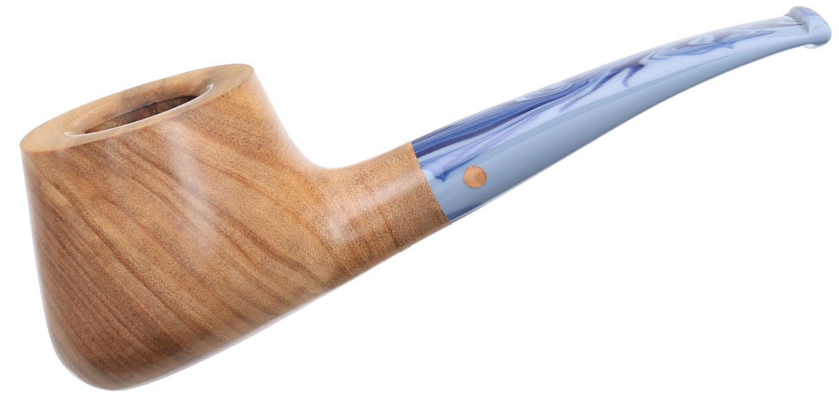 Estate Tobacco Pipes: Italian Estates Moretti Smooth Olivewood Bent Pot ...